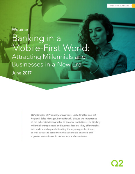 Get a snapshot of the Q2 Digital Banking Platform
